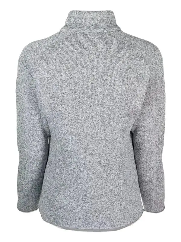 Patagonia Better Sweater Fleece Jacket Zip Up Fleece With High Neck - Grey