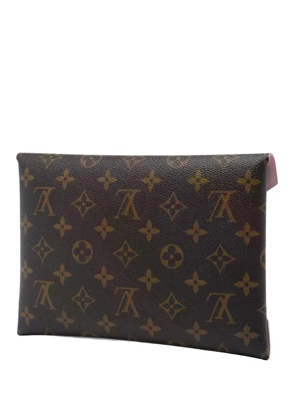 LOUIS VUITTON 2019 Monogram Pochette Kirigami Gm Clutch Bag - Brown