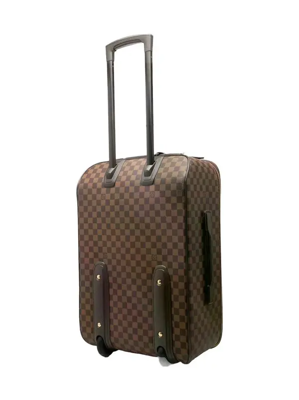 LOUIS VUITTON Damier Ebene Pegase 55 Travel Bag - Brown