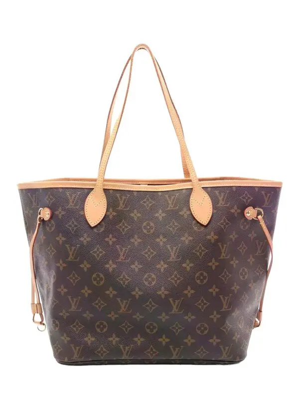 LOUIS VUITTON 2020 Monogram Neverfull Mm Tote Bag - Brown