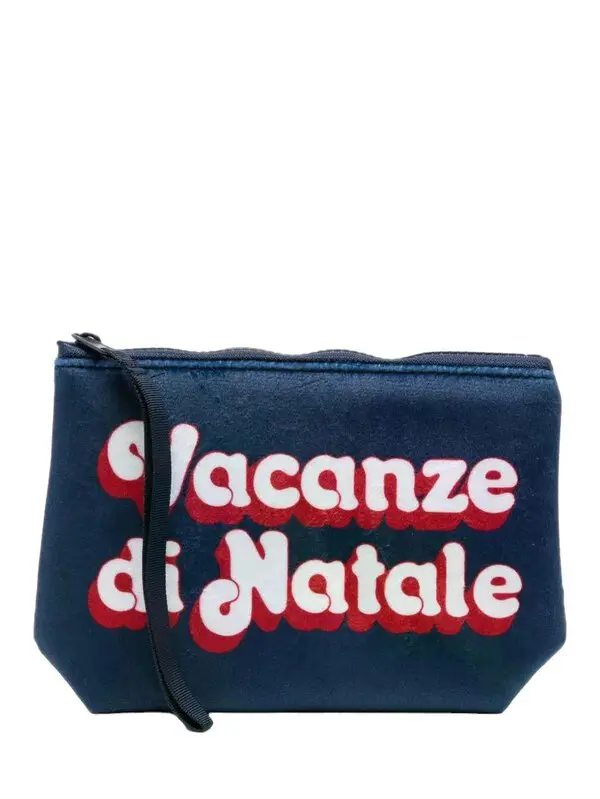 MC2 SAINT BARTH Aline Clutch Bag - Blue
