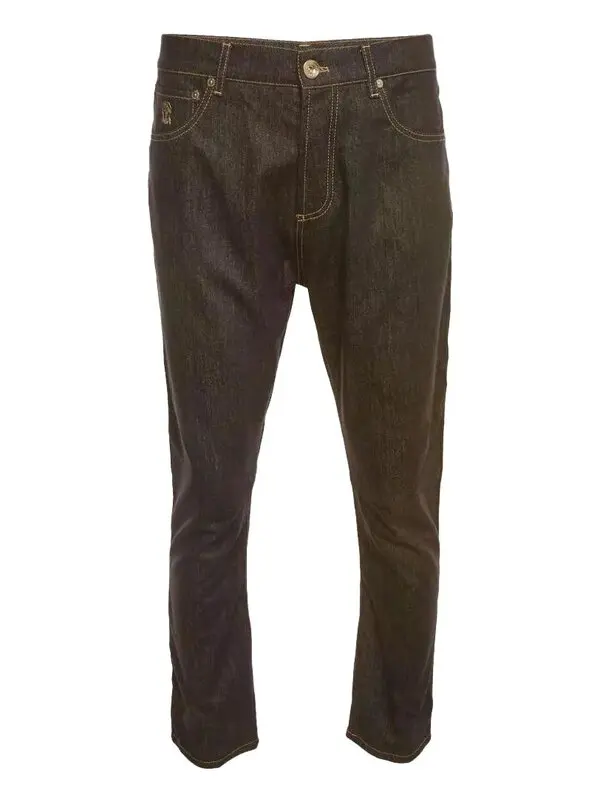 Brunello Cucinelli Leisure Fit Straight-leg Jeans - Blue