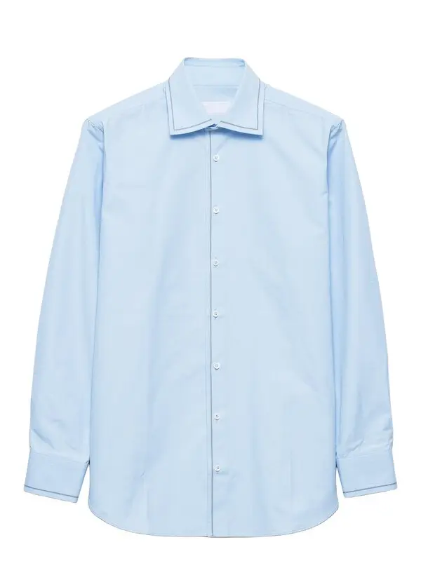 Prada Cotton Shirt - Sky Blue