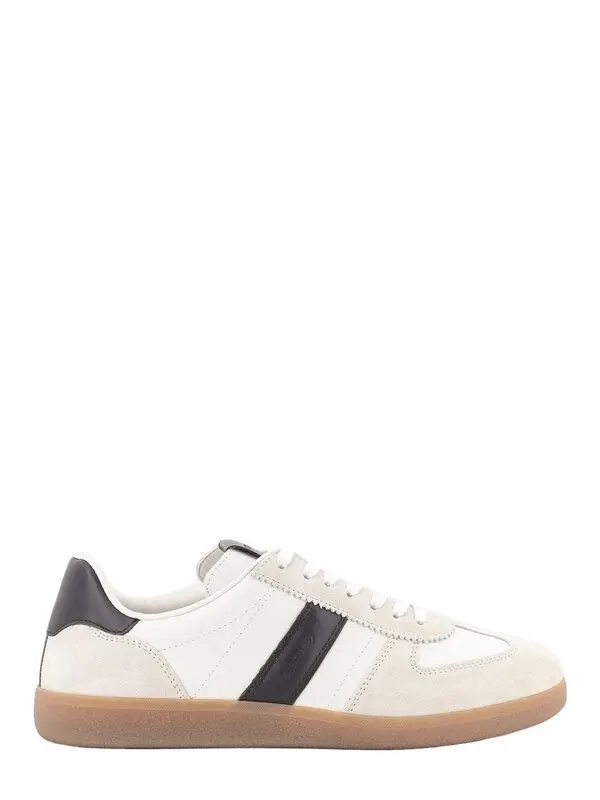 TOM FORD Bi-colour Low Top Sneakers - White