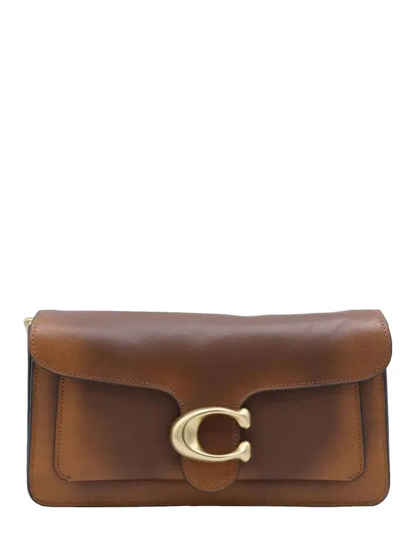 COACH Tabby Shoulder Bag In Leather - Brown