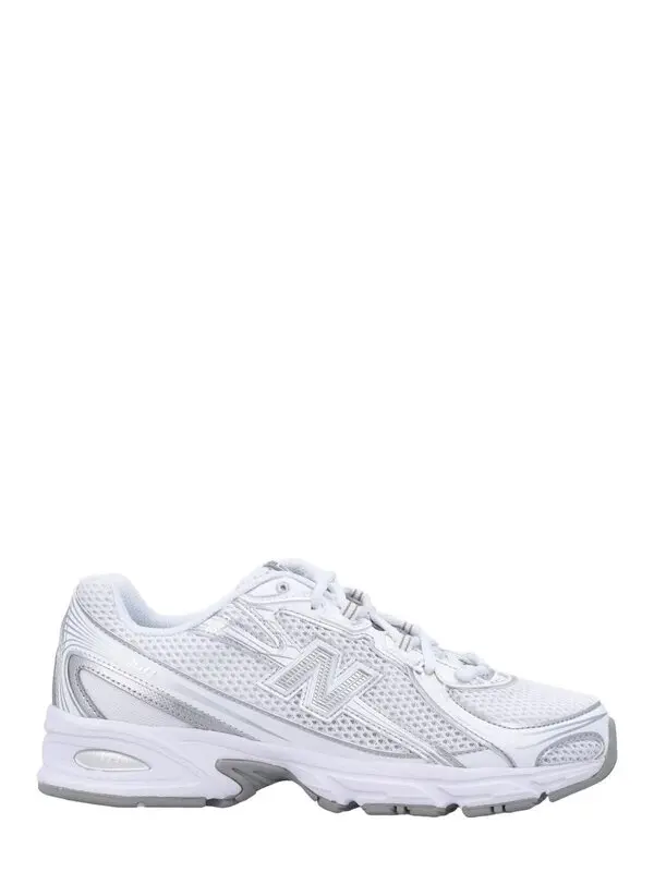 NEW BALANCE 740 Lace-up Mesh And Synthetic Leather Sneakers - White