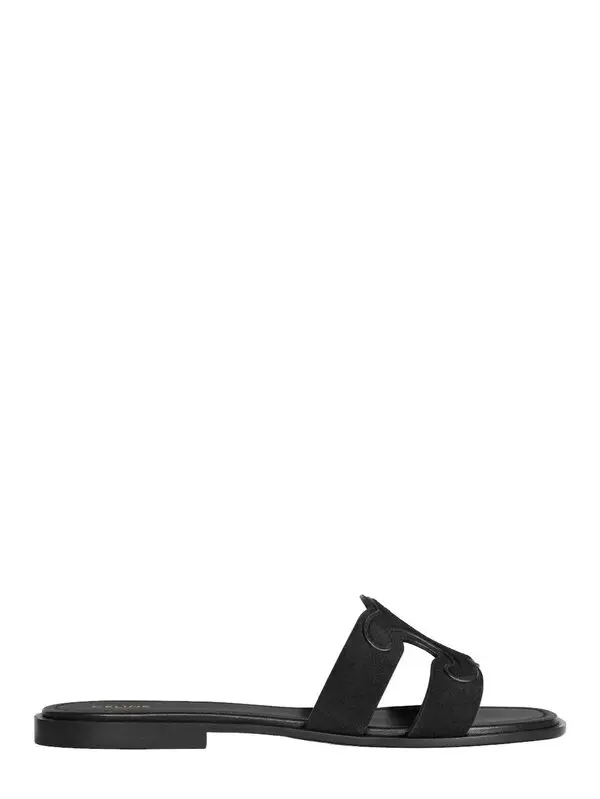 Celine Heeled Sandals - Black