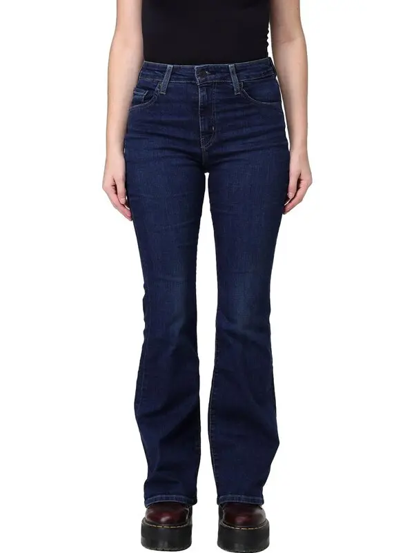 LEVI'S 726™ Mid-rise Stretch Cotton Denim Jeans - Blue
