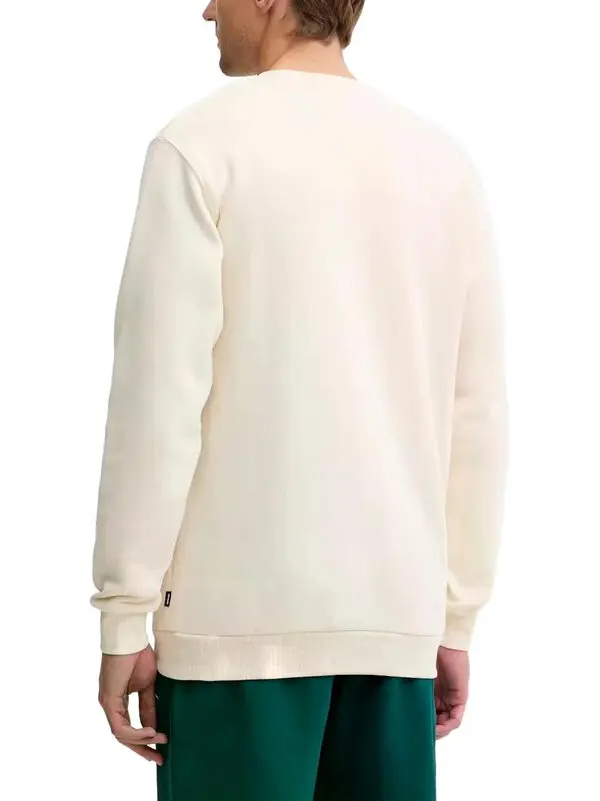 Rip Curl Classic Surf Logo-embroidered Crew-neck Sweater - Neutrals