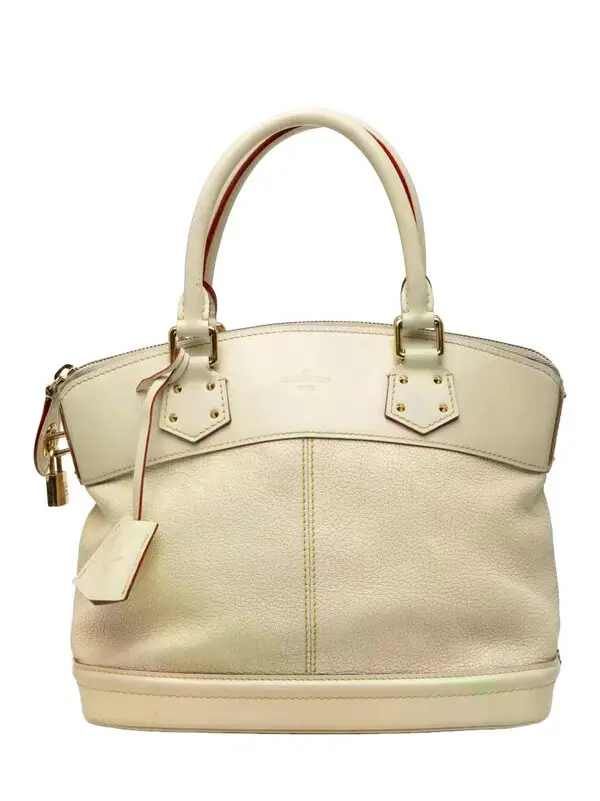 LOUIS VUITTON Suhali Lockit Pm Handbag - White