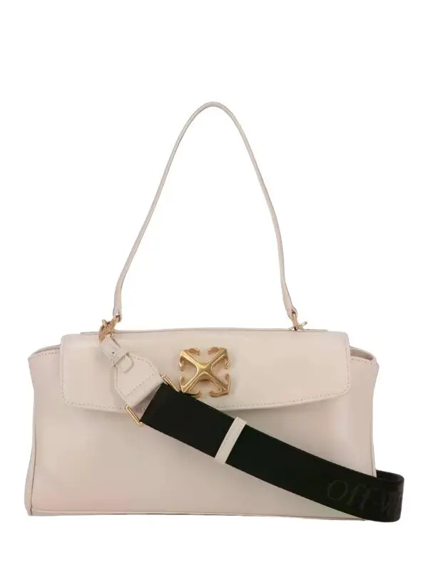 Off-White Arrows Plaque Shoulder Bag - Neutrals