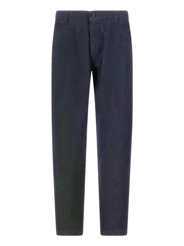Herno Pleated Straight-leg Jeans - Blue