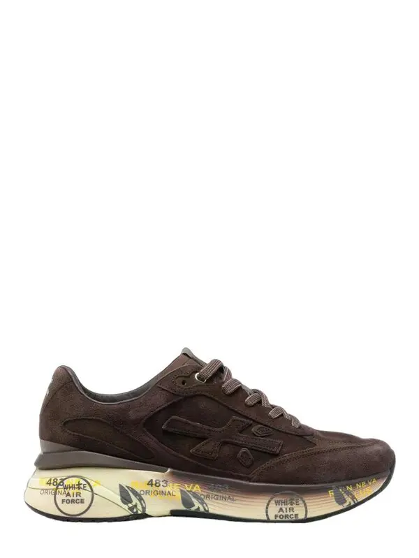 Premiata Moerun Panelled Sneakers - Brown
