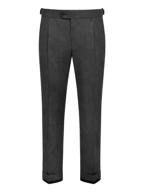 FRANZESE COLLECTION Stefano De Martino Tailored Trousers - Grey