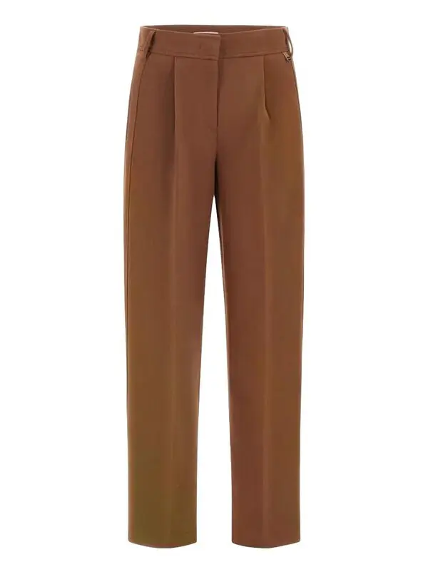 Herno Pleated Tailored Trousers - Brown