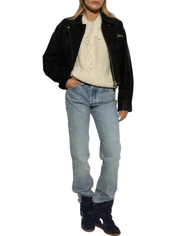 Isabel Marant Étoile Dayali Star-stud Jeans - Blue
