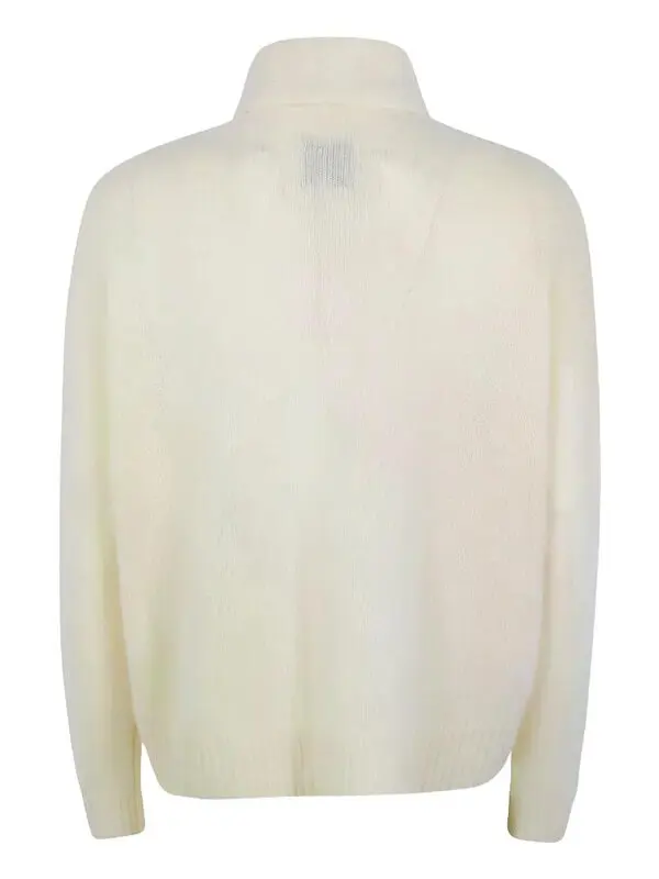 KUJTEN Roll-neck Cashmere Sweater - Neutrals