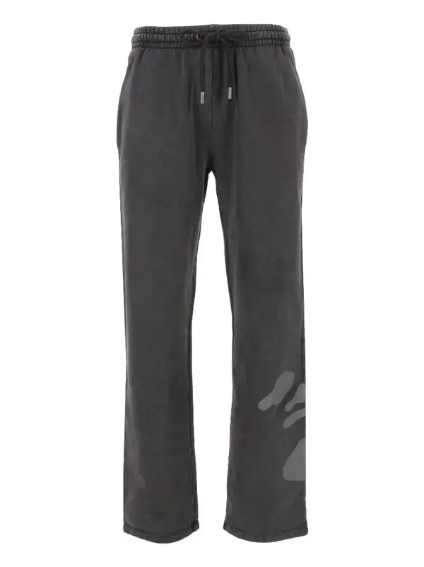 Off-White Swimming Face Track Pants - Grey