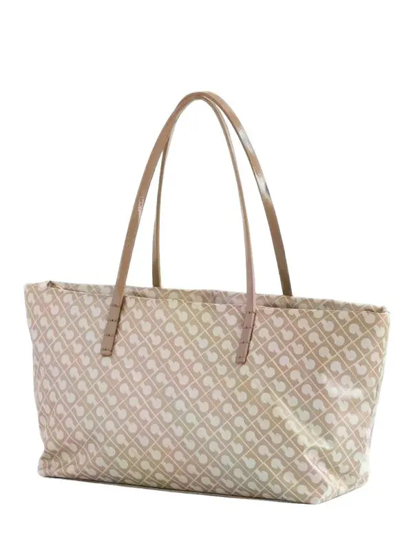 GHERARDINI Monogram Print Tote Bag - Neutrals