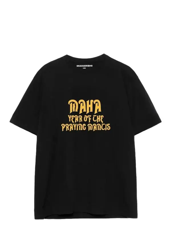 MAHARISHI Graphic-print T-shirt - Black