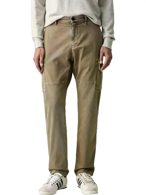 AERONAUTICA MILITARE Panelled Cargo Pants - Brown