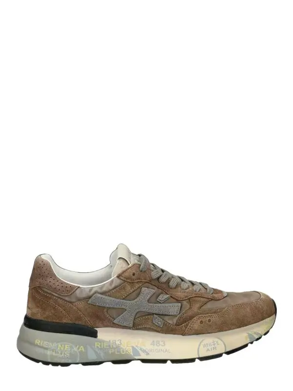 Premiata Mick Panelled Sneakers - Brown
