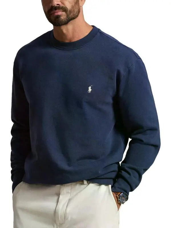 Polo Ralph Lauren Loopback Cotton Sweatshirt - Blue