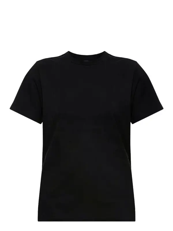 Isabel Marant Étoile Zewel Cotton T-shirt With Logo Detail - Black