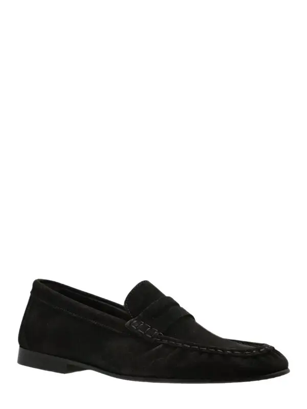 POSA Penny Suede Loafers - Brown