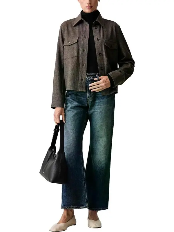 Marc O'polo Long Sleeve Roll Neck T-shirt - Grey