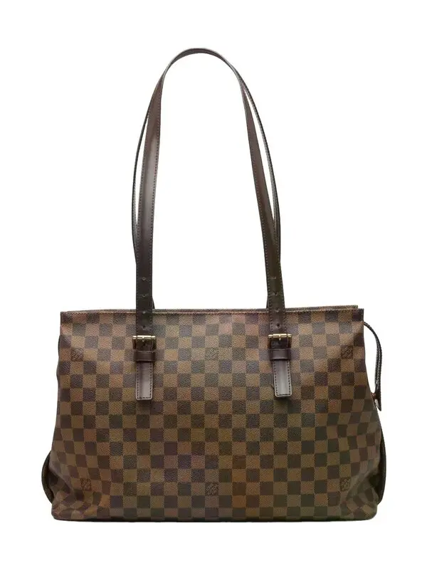 LOUIS VUITTON Damier Ebene Chelsea Shoulder Bag - Brown