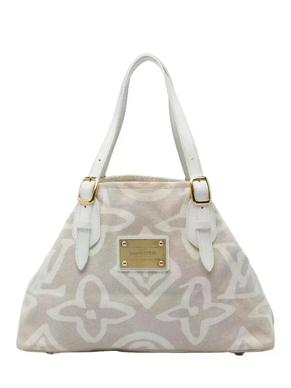LOUIS VUITTON 2008 Monogram Tahitienne Cabas Pm Tote Bag - Neutrals
