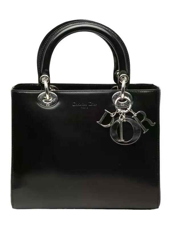 Dior Medium Lady Satchel - Black