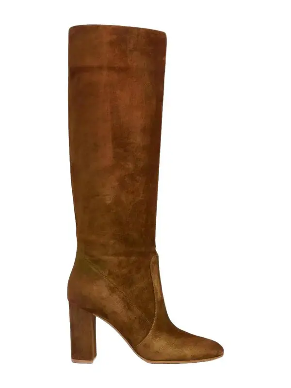 GIANVITO ROSSI Glen Suede Boots - Brown