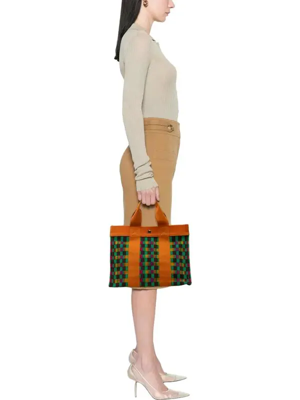 Hermès Multicolor Printed Canvas Fourre Tout Mm Tote Bag - Multicolour