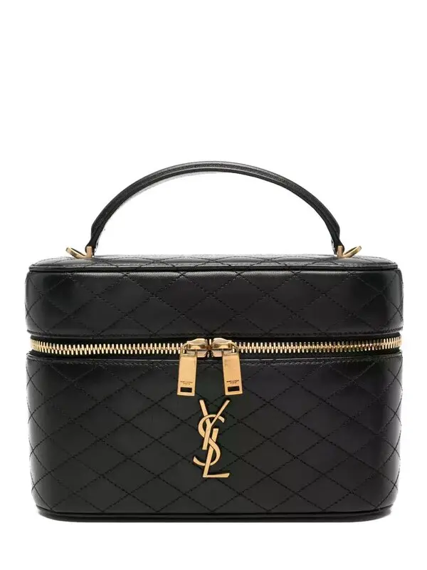 Saint Laurent Gaby Vanity Case - Black