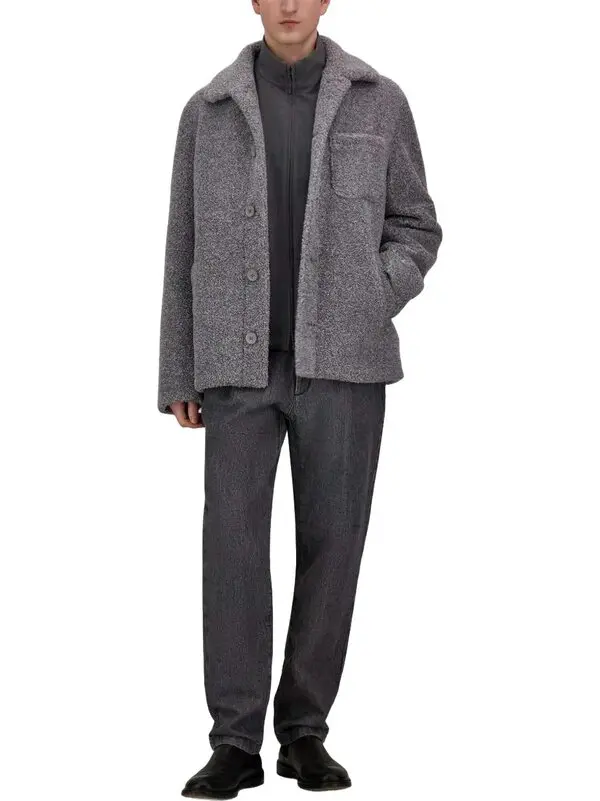 Herno Stretch-wool Lightweight Jacket - Grey