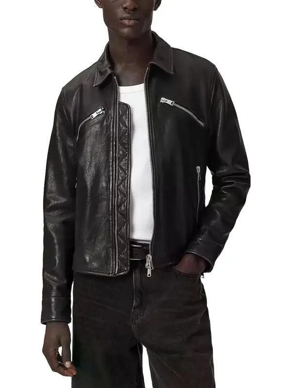 ALLSAINTS Verdi Leather Jacket - Black