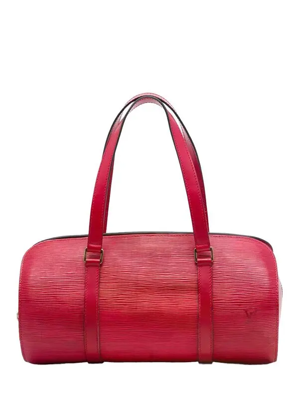 LOUIS VUITTON Epi Soufflot Handbag - Red