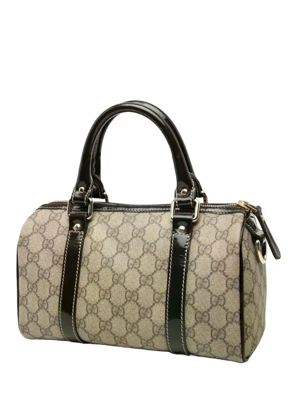 Gucci Small Gg Supreme Joy Boston Bag - Neutrals