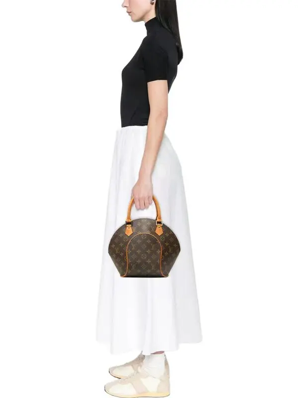 LOUIS VUITTON Monogram Ellipse Pm Handbag - Brown