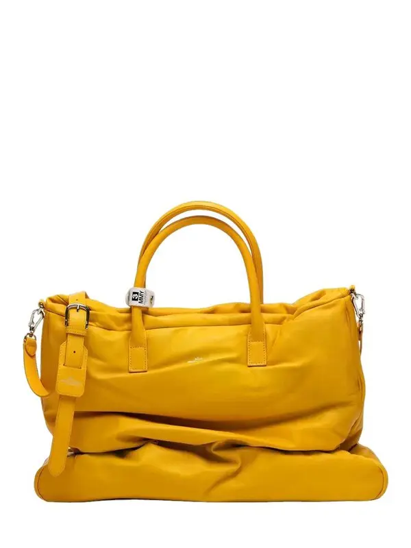 Mihara Yasuhiro Pucker Puffer Tote Bag - Yellow