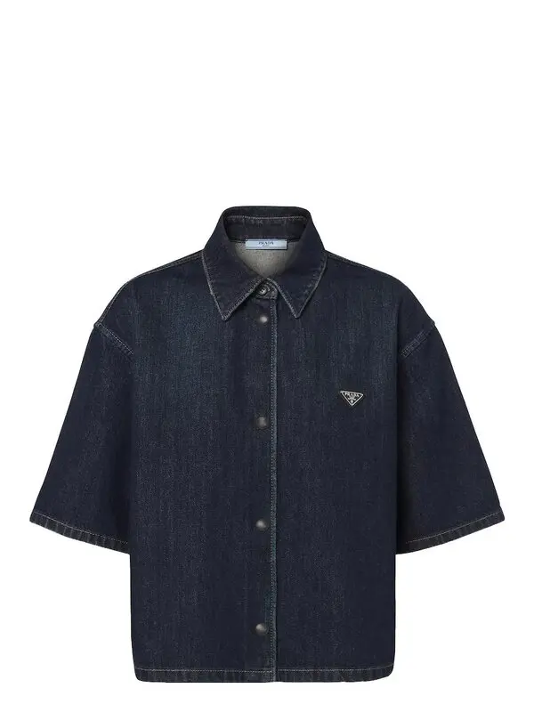 Prada Denim Shirt - Blue