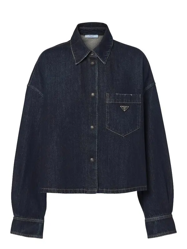 Prada Denim Shirt - Blue