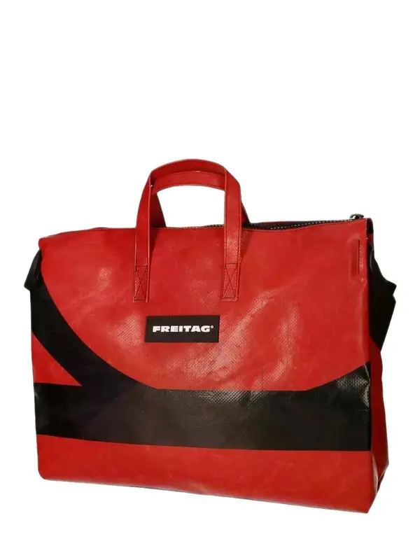 FREITAG Colour-block Design Backpack - Red