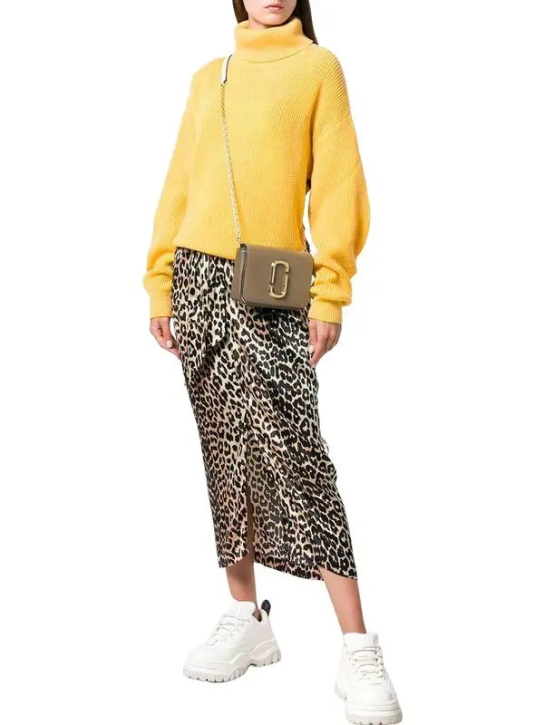Marc Jacobs Logo Hip Shot Bag - Brown