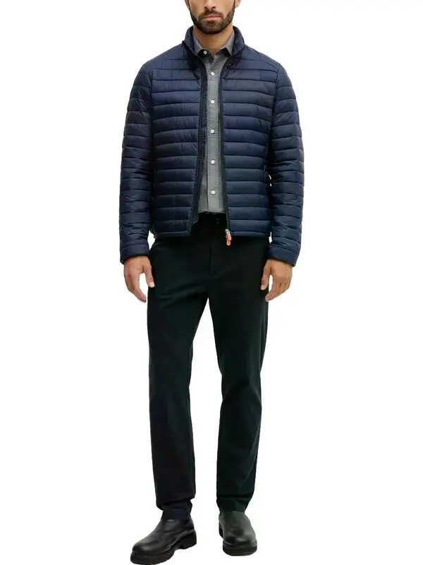 MOS MOSH Buttoned Long-sleeve Shirt - Grey