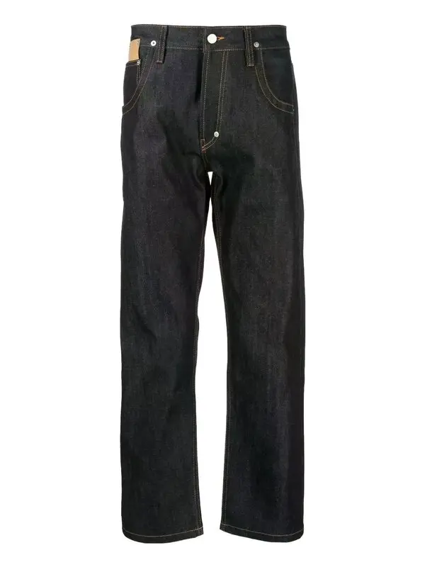 CRAIG GREEN Low-rise Straight Leg Jeans - Blue