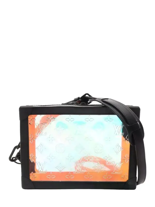 LOUIS VUITTON Monogram Soft Trunk Crossbody Bag - Black