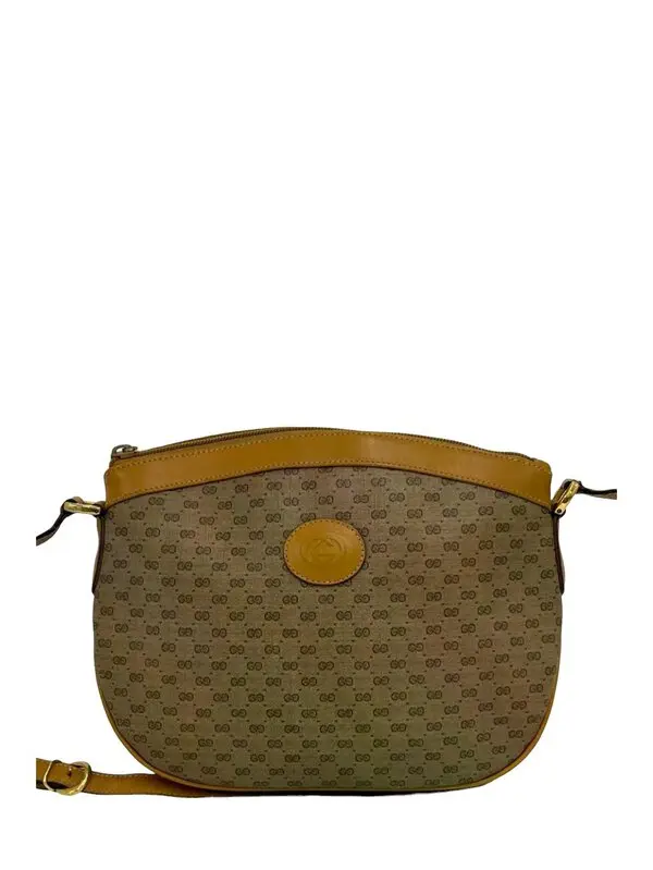 Gucci Micro Gg Supreme Crossbody Bag - Neutrals